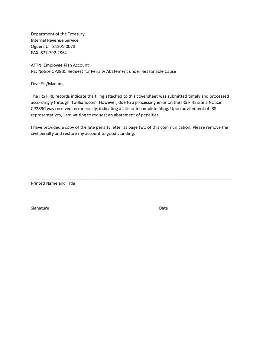 IRS Form 8955-SSA | Late Filing Notices | PA NJ MD