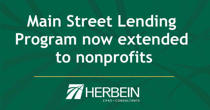 Main Street Lending Program | Nonprofit Funding | PA NJ MD