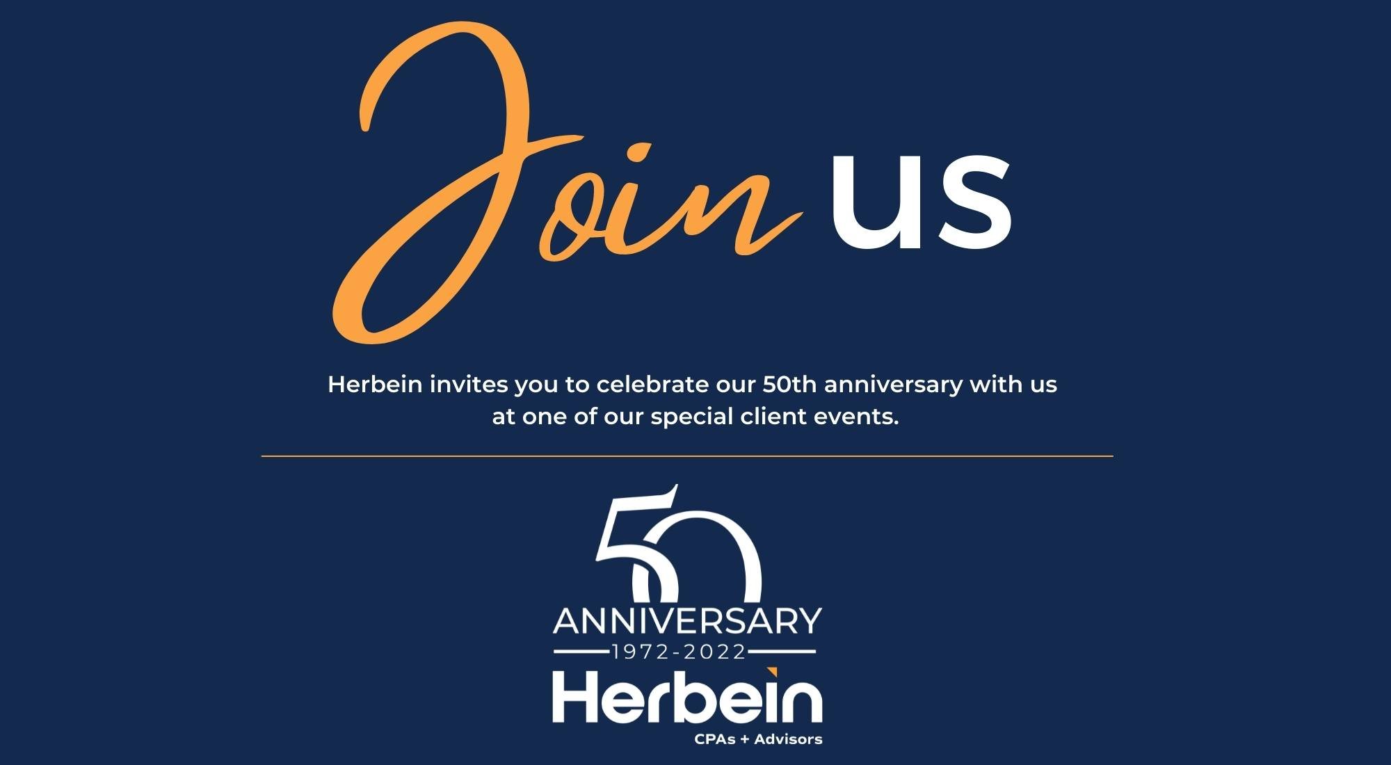 Herbein + Company 50th Anniversary