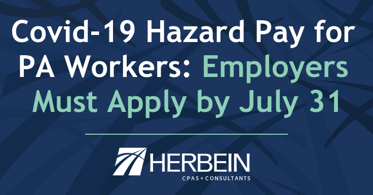 Covid-19 Hazard Pay PA Workers | Employers Application | PA NJ MD