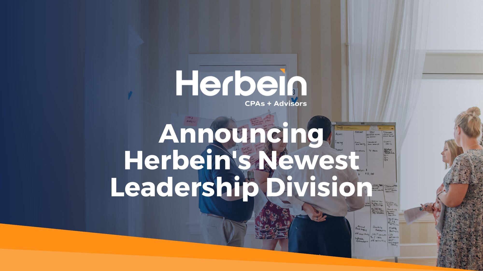 Gary Vickrey Joins Herbein to Form Leadership Division